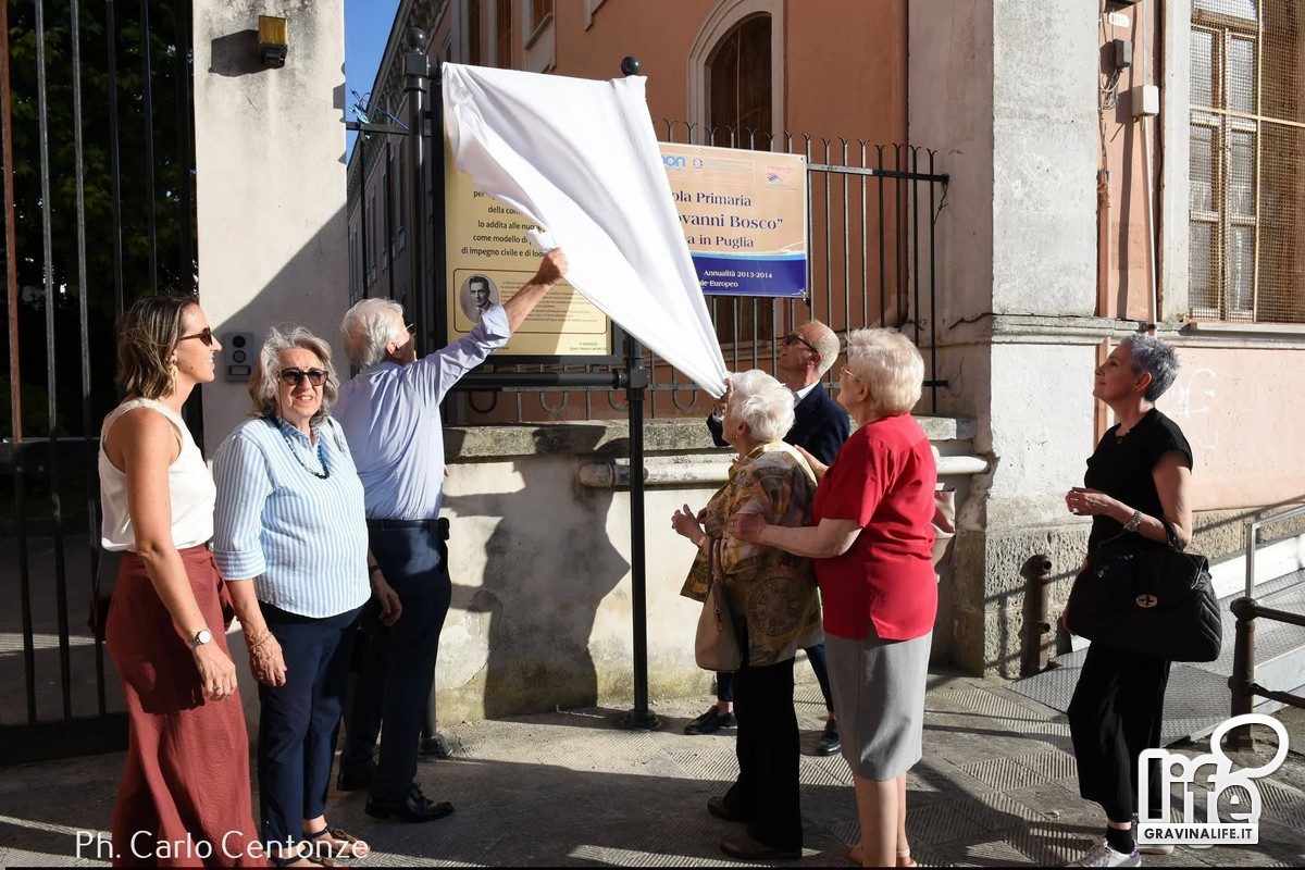 Gravina: Una targa per Girolamo Candido